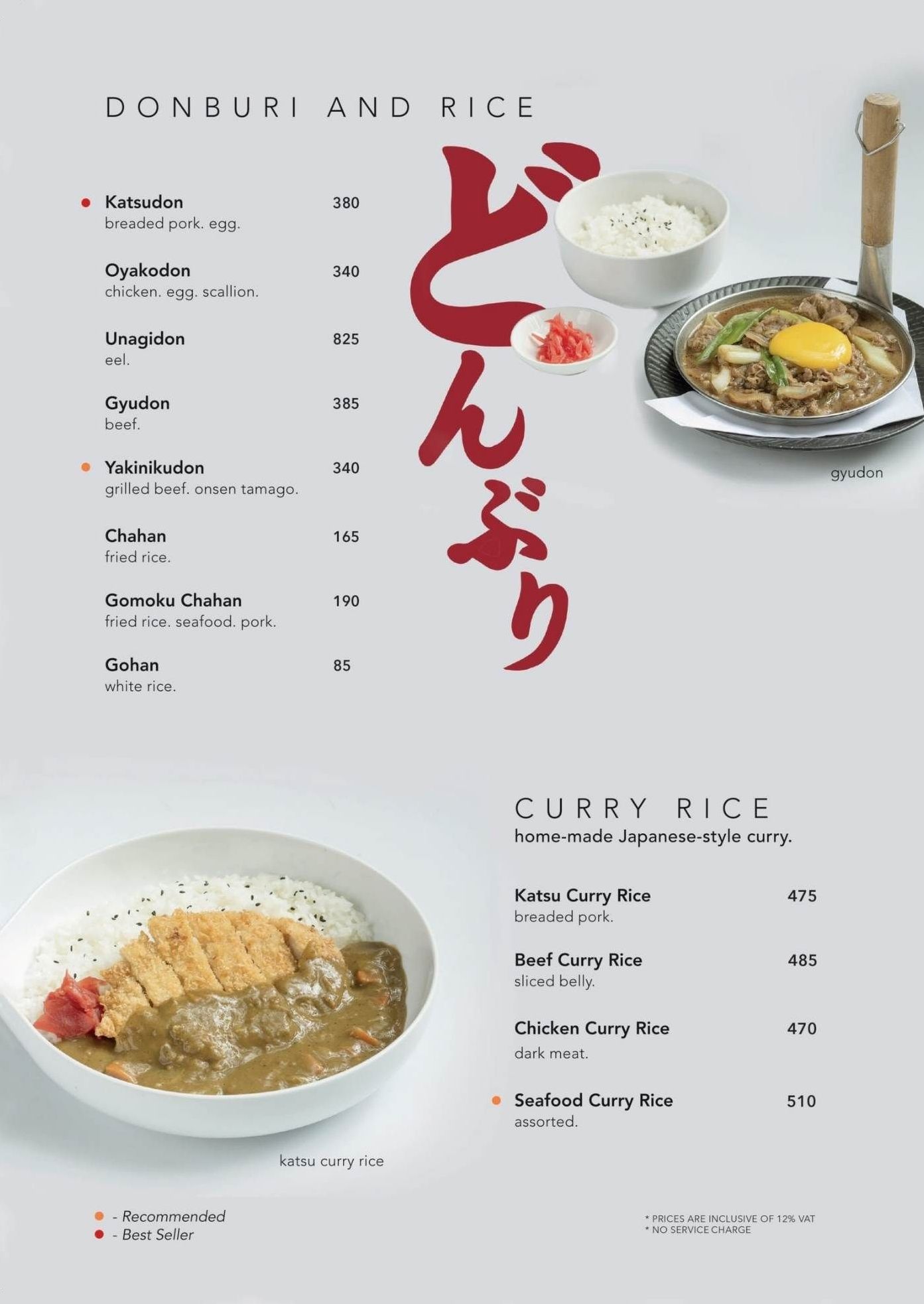 Kenji Tei Menu